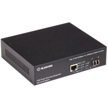 ひかりTVショッピング | ギガビットメディアコンバータ PoE MM850 LC LPS500A-MM-LC-R3｜ブラックボックス ...